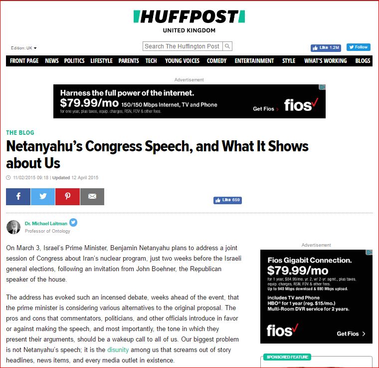 Huffington Post UK (4-12-2015)(2) | Dr. Michael Laitman